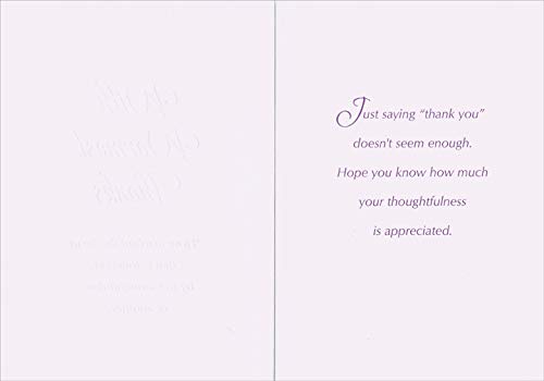 Designer Greetings How Thankful The Heart Thank You Card