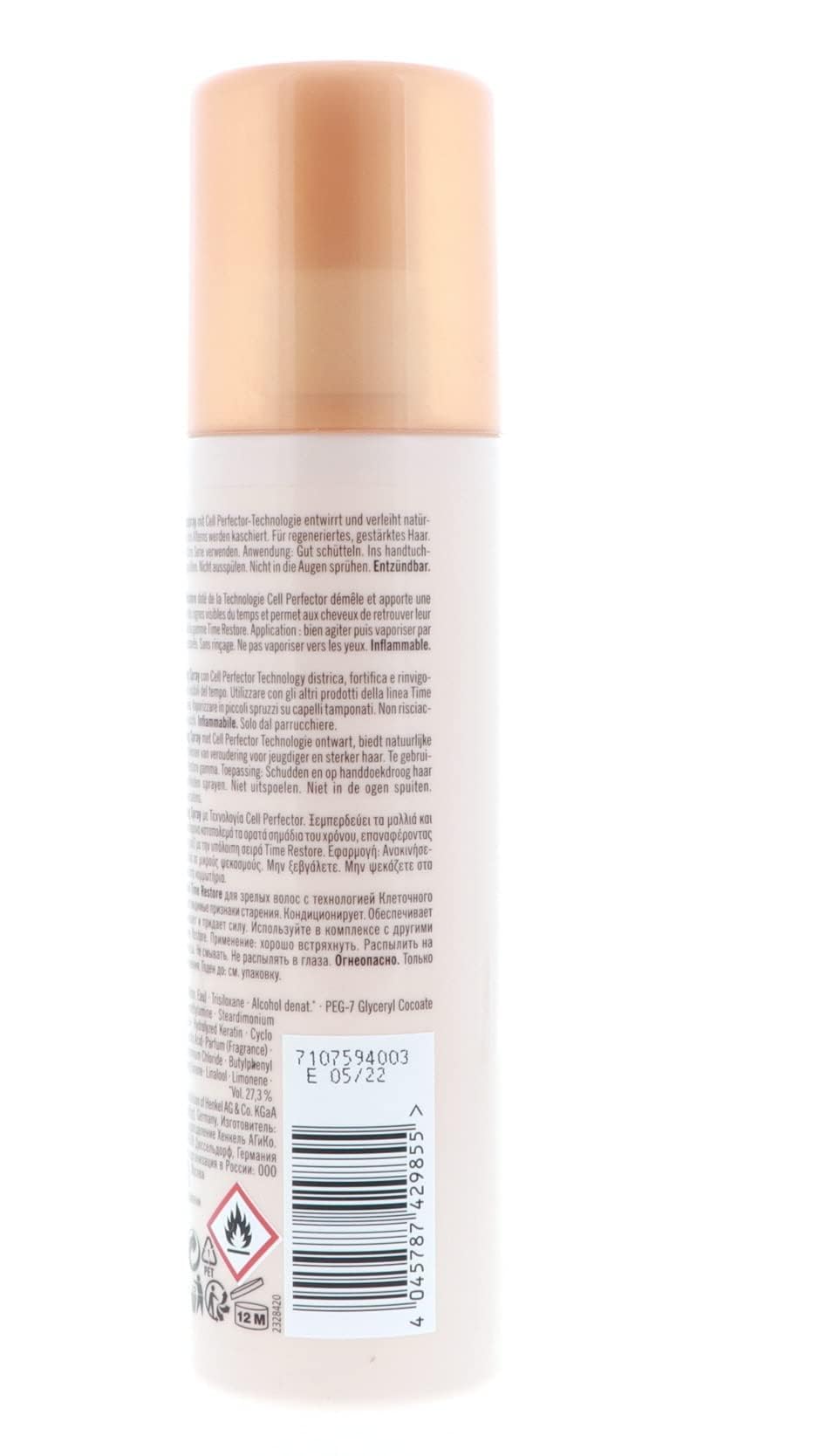 BC Bonacure Schwarzkopf Q10+ Time Restore Rejuvenating Spray, 6.7 Fl Oz
