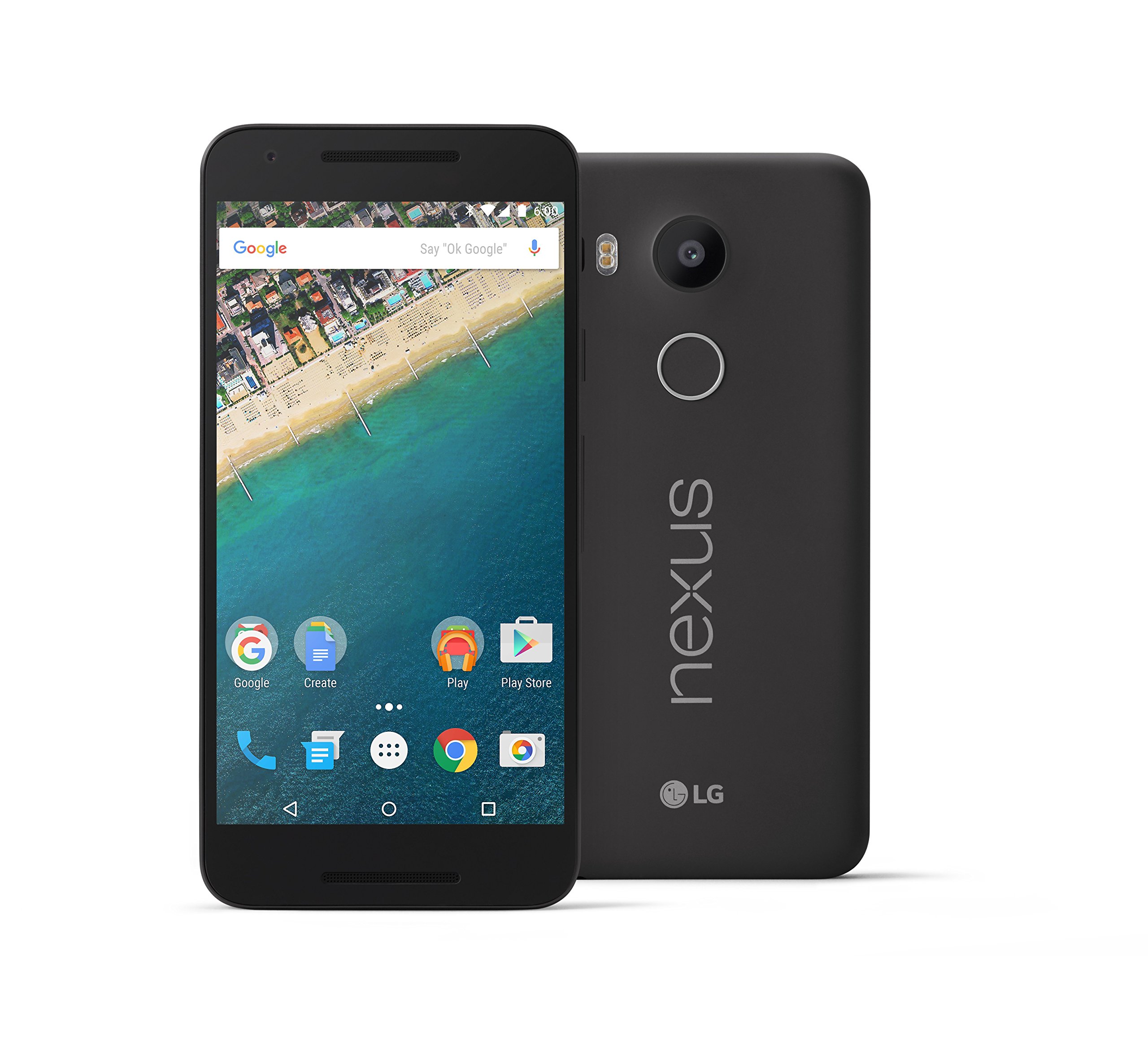 LG Nexus 5X Unlocked Smartphone - Black 16GB (U.S. Warranty)