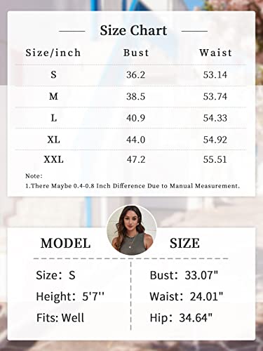 FARORO Womens Long Dress Sleeveless Boho Casual Dresses Lace Casual Halter Gown Split Loose Cover Up Halter Maxi Sundress Apricot