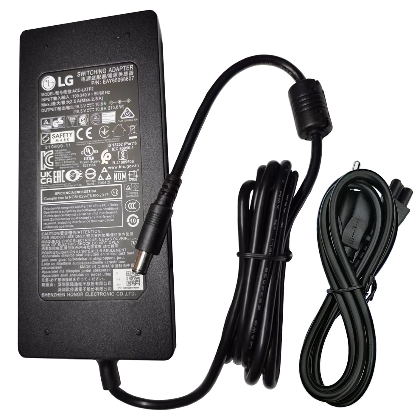 UpBright UL 19.5V 8.21A 160W AC/DC Adapter Compatible with Sony Bravia XBR-49X807E XBR-49X805E XBR-49X800E XBR-49X800D XBR-55X850D 49 inch 55'' 4K Ultra HD Smart TV 19.5VDC 10.8A Power Supply Charger