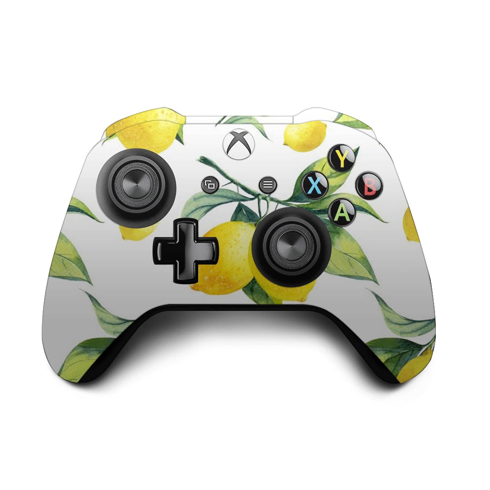 Head Case Designs Officially Licensed Haroulita White Lemons Art Mix Vinyl Sticker Gaming Skin Decal Cover Compatible With Xbox One X Console and Controller Bundle