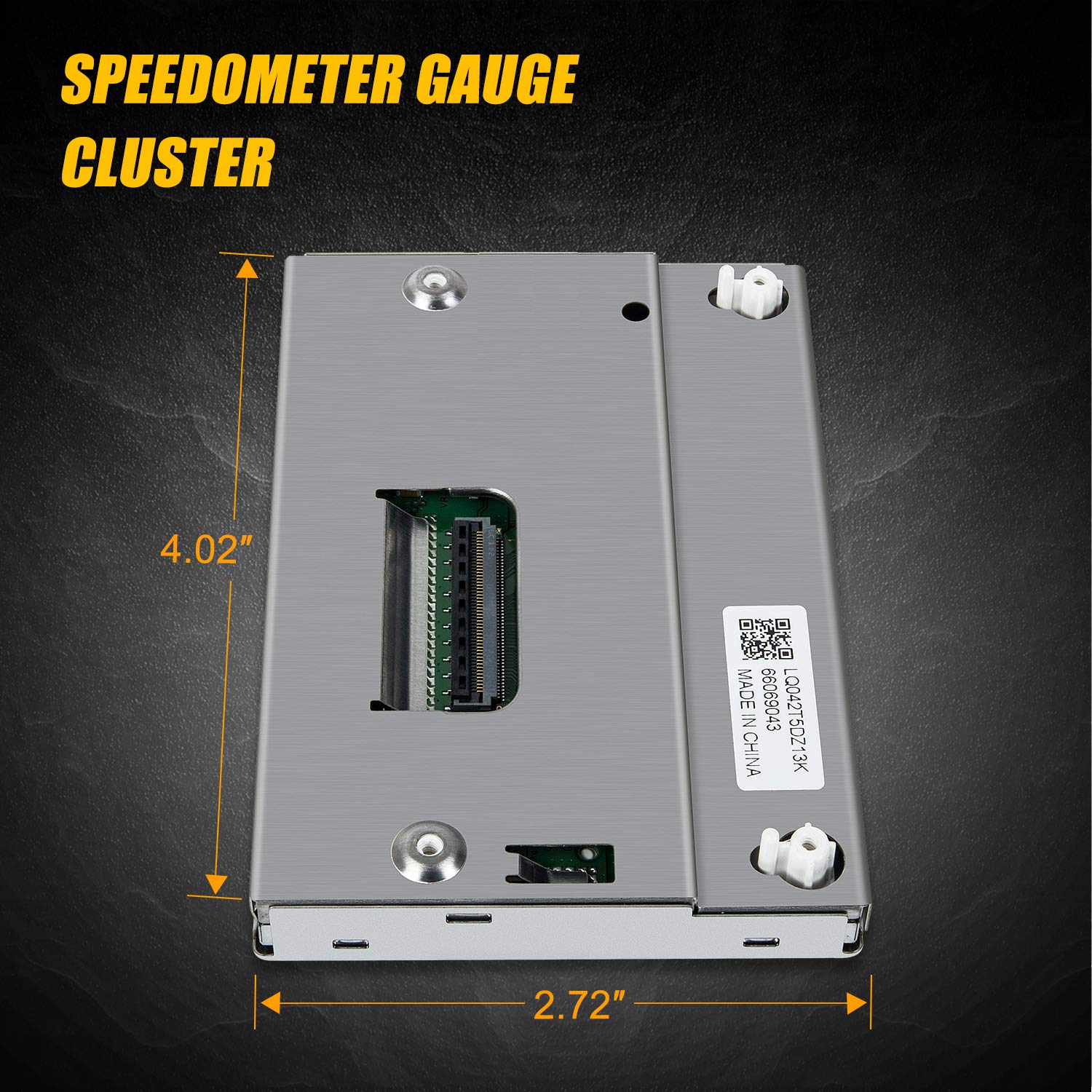 Ardour Van Tepeng Color Display Speedometer Gauge Cluster Screen Compatible with 2013 2014 2015 2016 Ford Escape Focus 150 MPH dials Replace LQ042T5DZ11 LQ042T5DZ13A