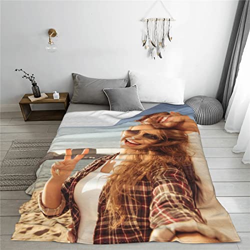 Customized Blankets with Photos Personalized Blankets for Adults Using My Own Photos Custom Blanket Gifts for Boyfriend/Girlfriend/Wife/Husband, Birthday Valentines40 x50