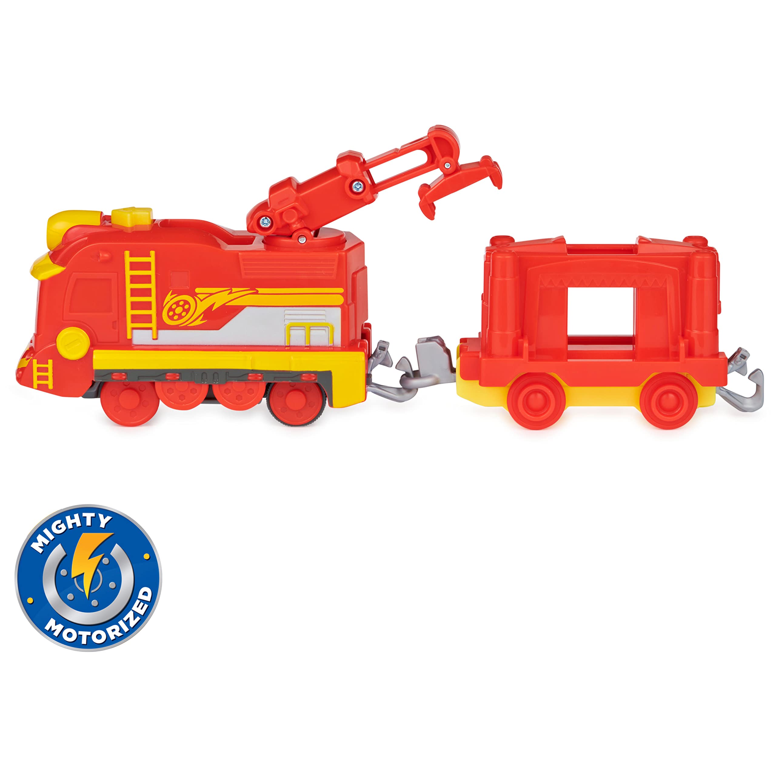 Mighty Express, Freight Nate Motorized Toy Train with Working Tool and Cargo Car, Kids Toys for Ages 3 and up,Multicolor