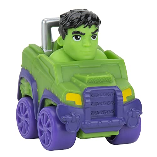 Marvel Spidey and His Amazing Friends 6 Pack - Six 2-Inch Amazing Mini Vehicles - Toys Featuring Your Friendly Neighborhood Spideys - Amazon Exclusive