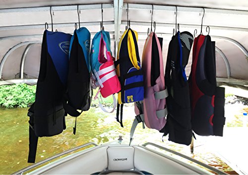 New! Life Jacket Hanger, Storage- Life Preserver, Life Vest Hanger & Storage, Life Jacket Dryer, Drying Rack, Drying Hangers; Boating Hanger & Storage