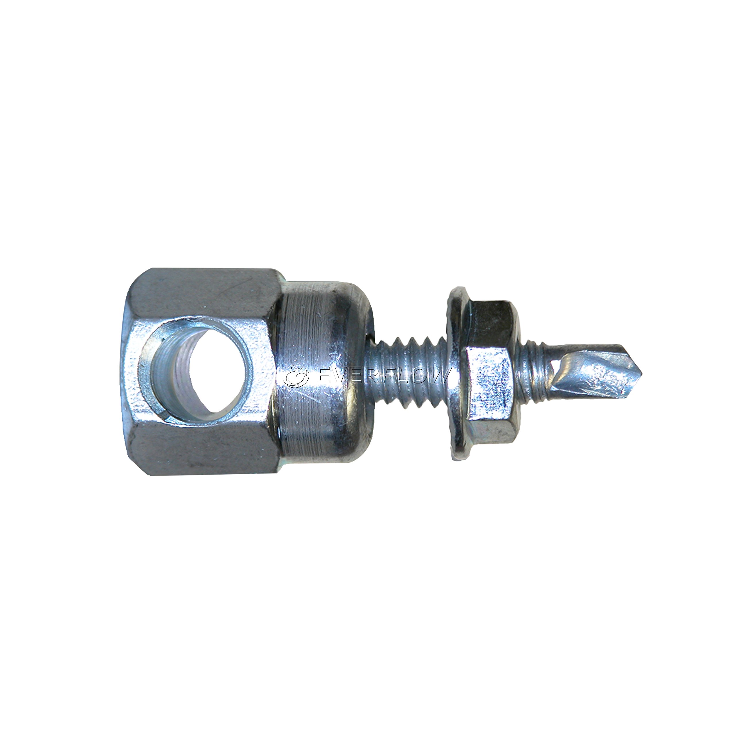 Sammys 8050957-25 Horizontal Anchor Super 3/8 in. Threaded Rod Fitting, 1/4-14 x 1'' Screw, for Steel, 25 Piece