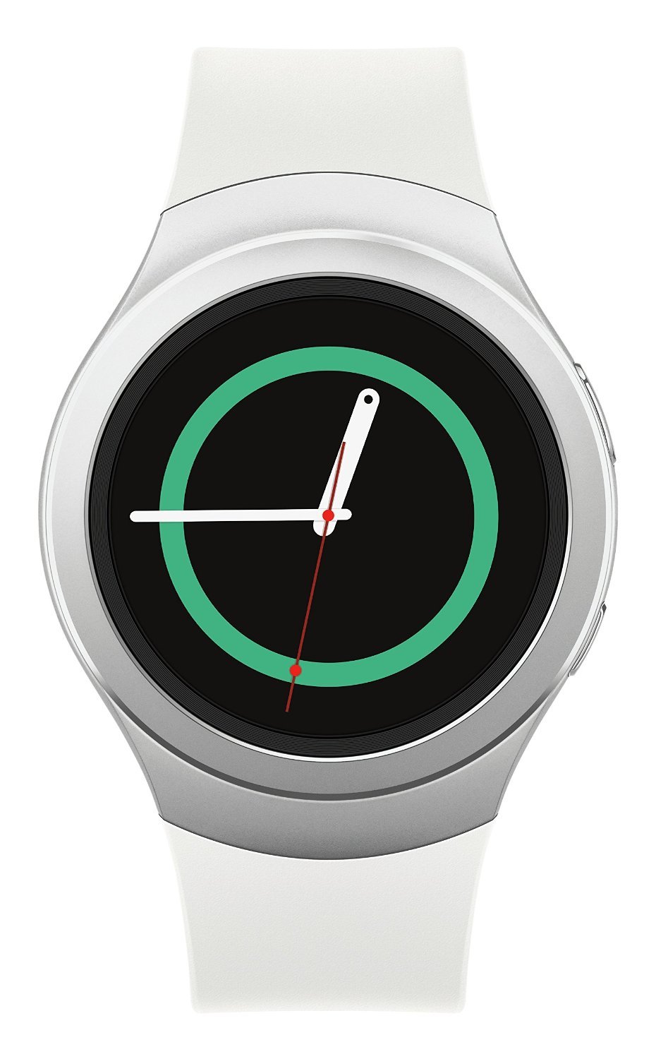 Samsung Gear S2 R730A (AT&T + Wi-Fi) Dust and Water Resistant Smartwatch - Silver (Renewed)