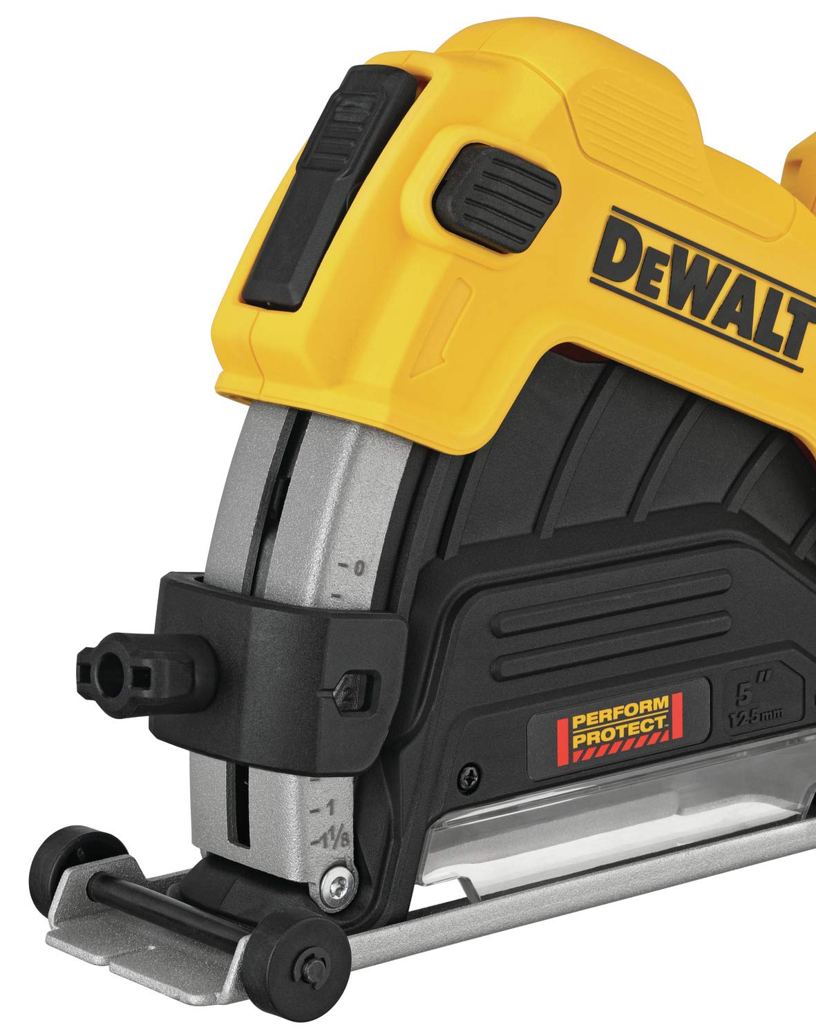 DEWALT Angle Grinder With Dust Shroud Kit, 4-1/2-Inch to 5-Inch (DWE46123)