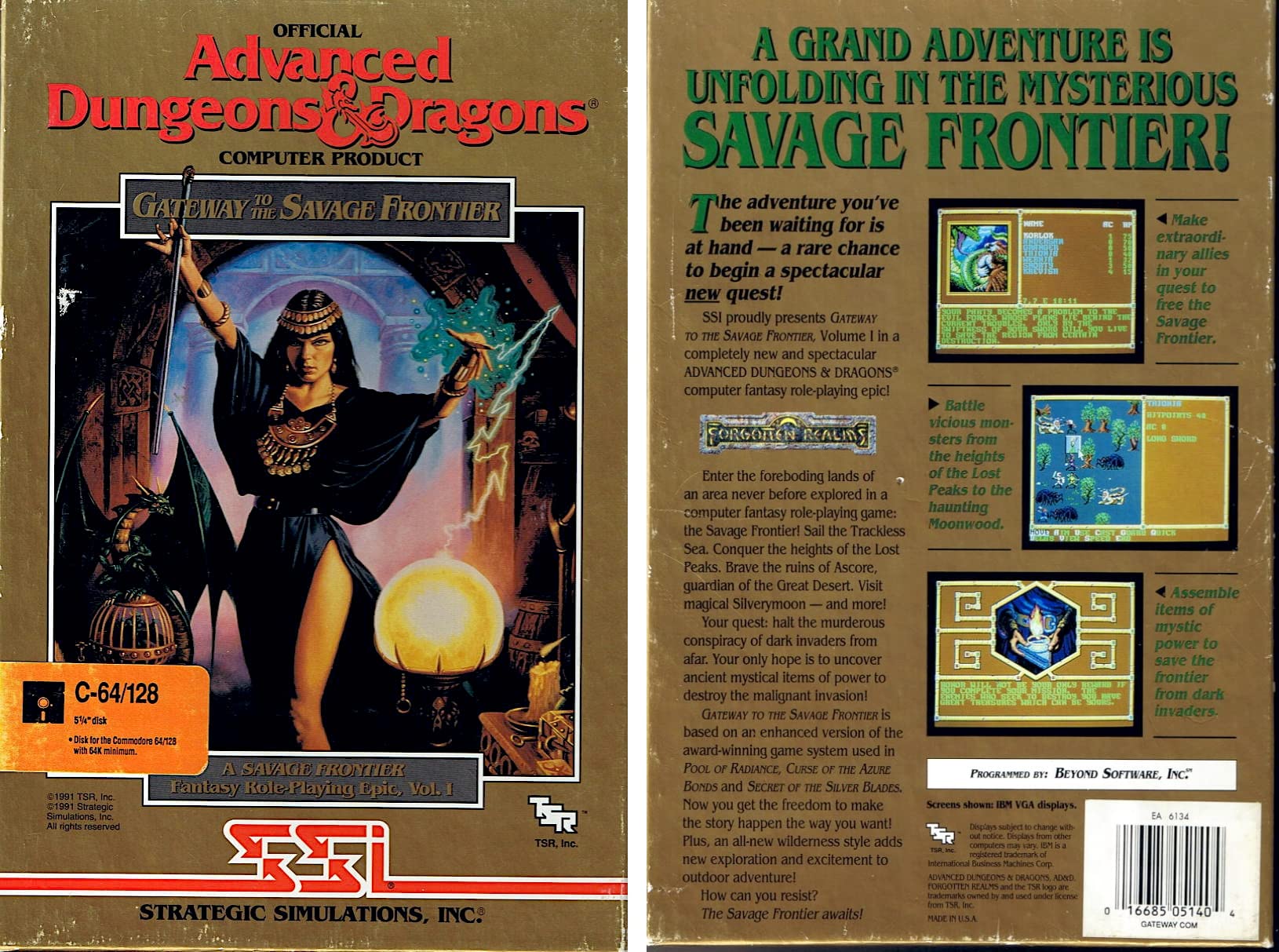 Gateway to the Savage Frontier - Commodore Amiga