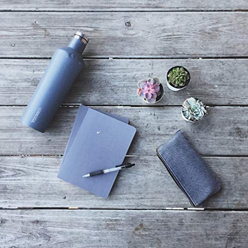 Northbooks A5 Dotted Bullet Notebook Journal | 5.8” x 8.2” Dot Grid Journals | Soft Cover Eco-Friendly Premium Recycled Cream Color Paper 144-Pages | Made in USA | 2-Pack