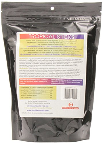 Northfin Food Tropical Sticks 500 Gram Package