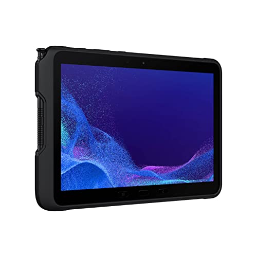 SAMSUNG Galaxy TabActive4 Pro 10.1” 128GB 5G Android Work Tablet, LTE Unlocked, 6GB RAM, Rugged Design, Sensitive Touchscreen, Long-Battery Life-for Workers, SM-T638UZKEN14, Black