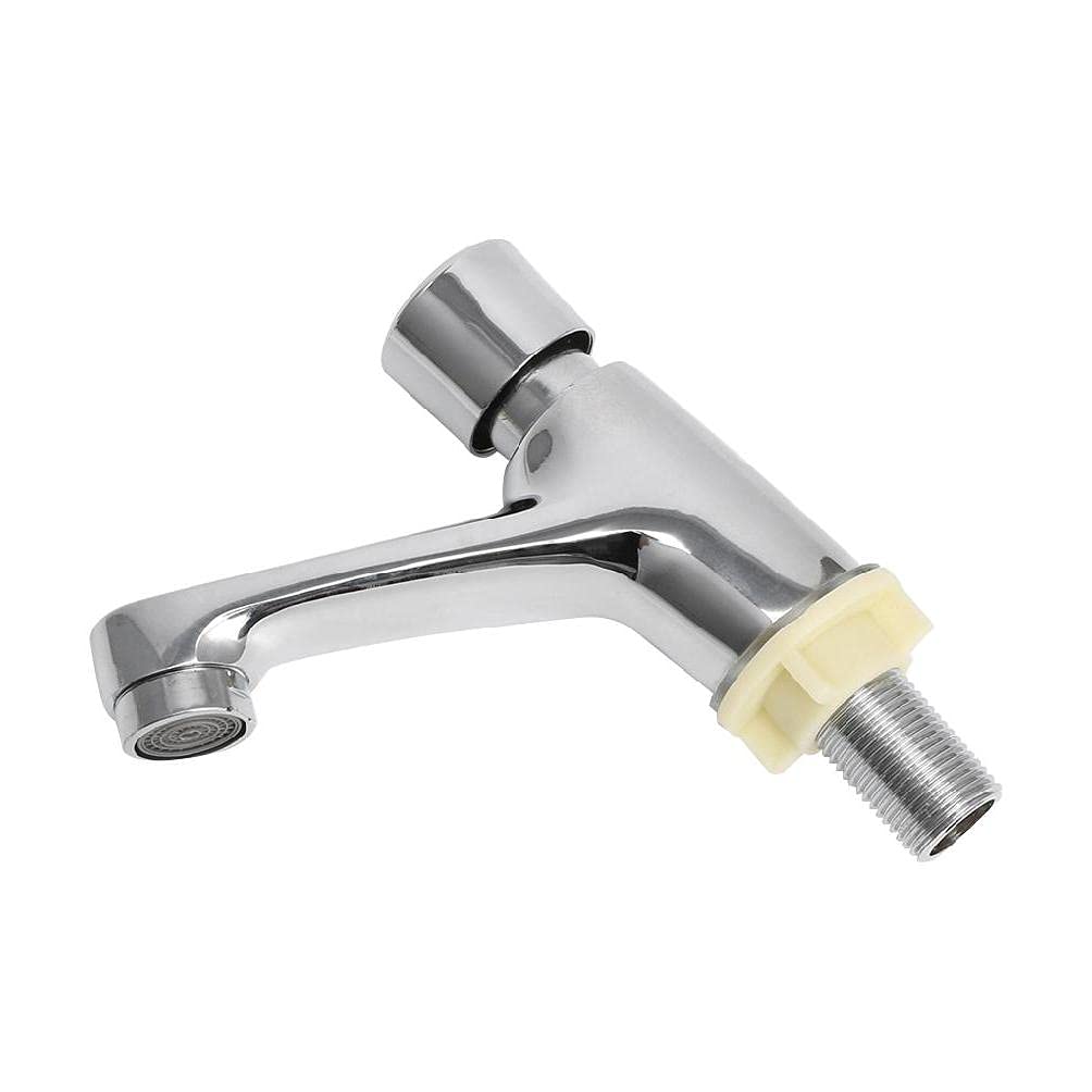 Auto Self Closing Water Saving Tap Bathroom Basin Cold Faucet Delay Push Button Faucet Faucet Water Filter Faucet Water Filter for Kitchen Sink Faucet Water Filter Replacement Faucet Water Filter