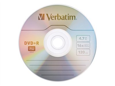 Verbatim 95098 100 x DVD+R - 4.7 GB ( 120min ) 16x - spindle