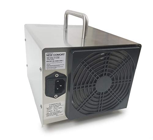 Stainless Steel New Comfort HE-500 Commercial Ozone Generator Air Purifier - 8500 mg/hr