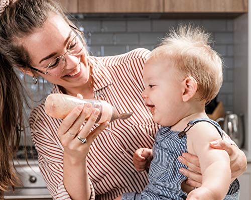 Haakaa Silicone Baby Food Feeding Spoon (Peach)