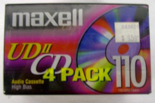 maxell UDII-CD 110 (4-PACK)