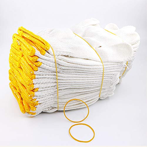 Rubber Bands,500 piece Sturdy Stretchable Rubber Bands,Bank Paper Bills Money Elastic Stretchable Bands,General Purpose Rubber Bands for Home and Bank or Office use by Korty