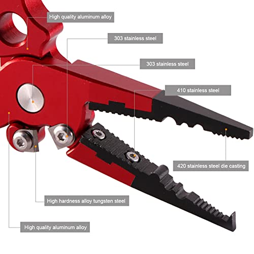 Awakingdemi Multifunctional Scissors Tackle Braid Line Lure Cutter Tools Hook Remover for Fishing Accessories Fishing Kits