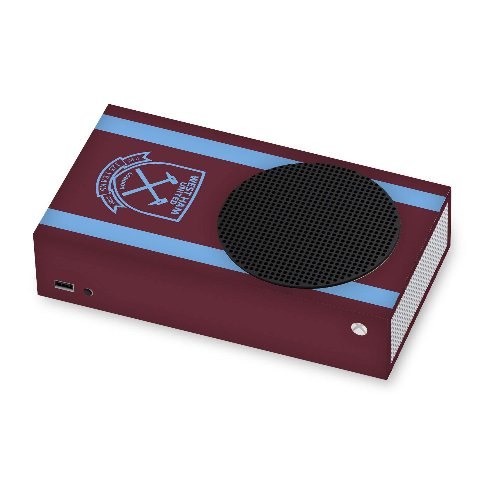 Head Case Designs Officially Licensed West Ham United FC Jersey 2020/21 Home Kit Vinyl Sticker Gaming Skin Decal Cover Compatible With Xbox Series S Console