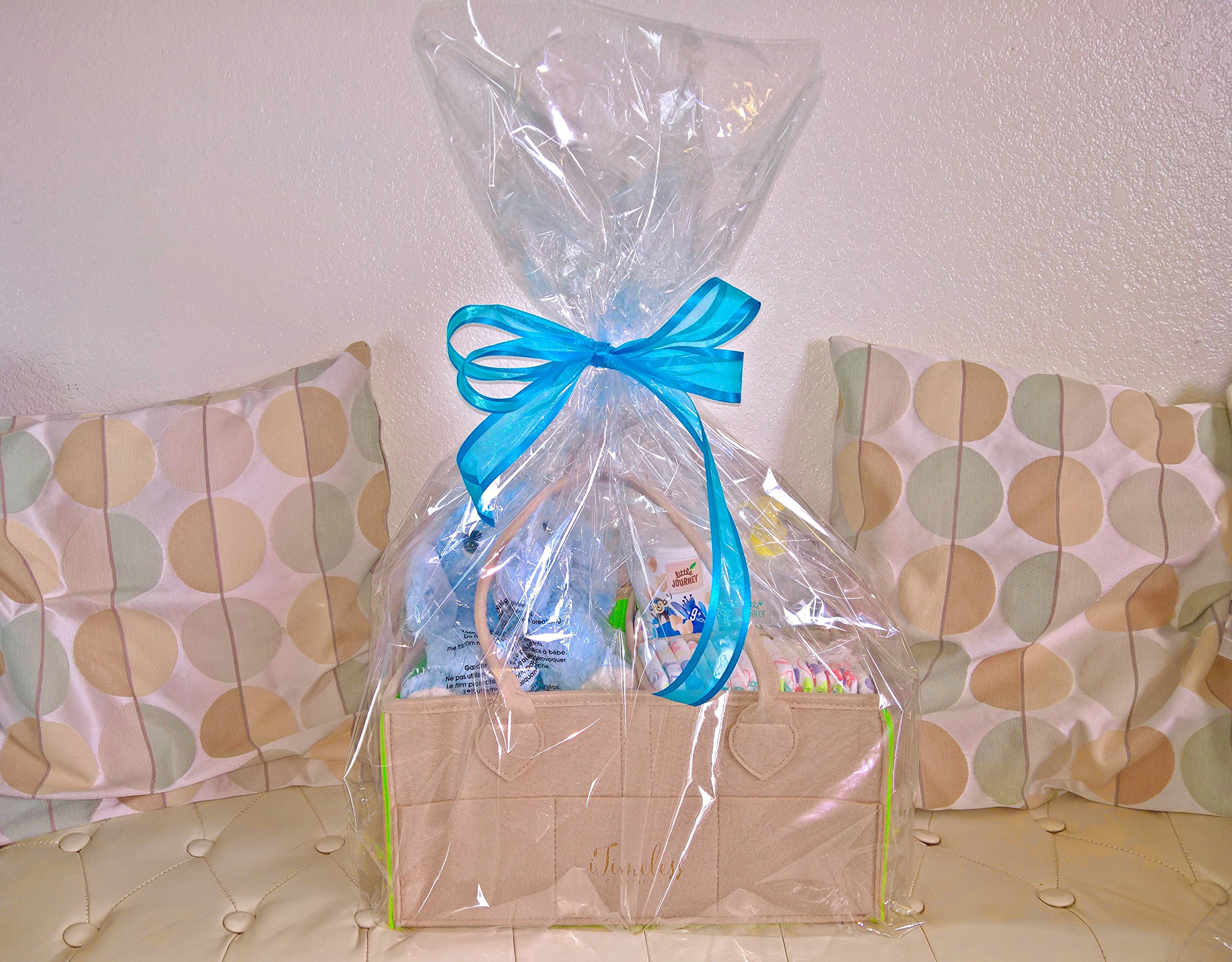Secure All Caddy | Large Soft Eco-Friendly Nursery Organizer Diaper Caddy for Baby Needs, Arts, Office & School Supplies, Knitting, Sewing Supplies, Car Organization & More (1 Caddy)