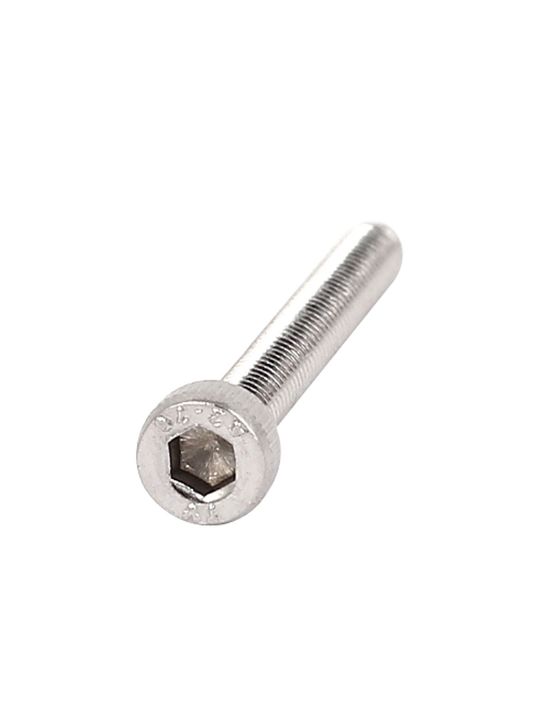 uxcell M3x25mm 0.5mm Pitch Bolts Socket Cap Head Hex Key Screws 20pcs