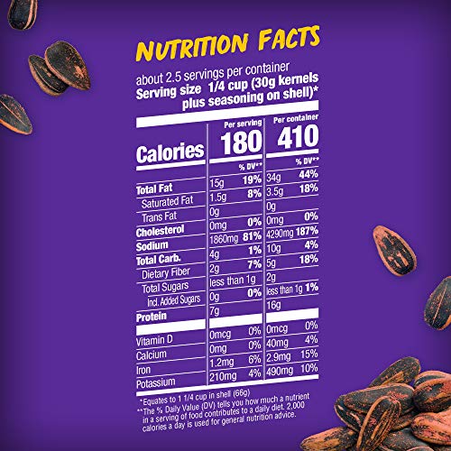 BIGS Takis Fuego Sunflower Seeds, Hot Chili Lime Flavor, Keto Friendly Snack, 5.35 oz. (Pack of 8)