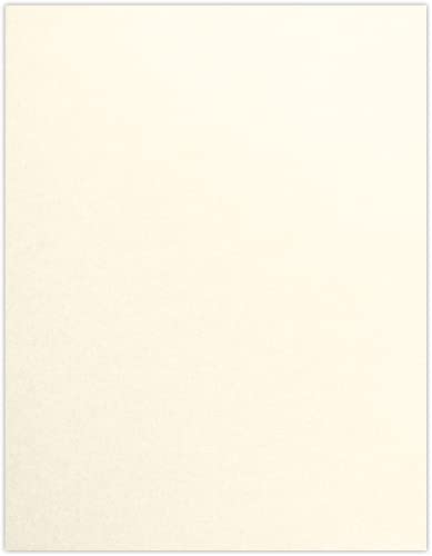 LUXPaper 8.5" x 11" Cardstock | Letter Size | Champagne Metallic | 105lb. Cover (192lb. Text) | 50 Qty