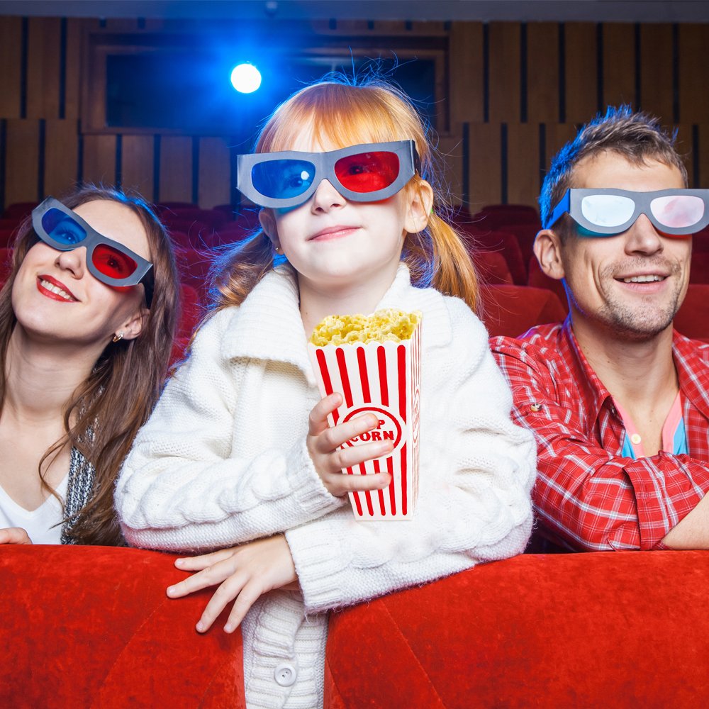 Novelty Place Plastic Red White Striped Classic Popcorn Containers for Movie Night - 7.8 inch Tall x 3.8 inch Square (4 Pack)