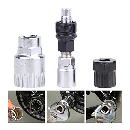 Bike Bottom Bracket Tool Bicycle Bike Mountain Repair Tools Puller Crank Wheel Extractor Bottom Bracket Cycling Crankset Pedal Remover MTB Accessories Bicycle Bottom Bracket Removal Tool (Color : A)