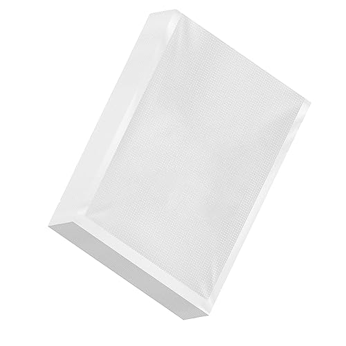 Hydsto 100 Pcs 3.9" x 7.8" Vacuum Sealer Bags with BPA Free and Puncture Prevention, Vacuum Sealer Bags for Food, Sous Vide Vacuum Sealer PreCut Bags