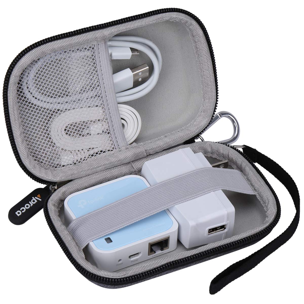 Aproca Hard Storage Travel Case for TP-Link N300 Wireless Portable Nano Travel Router TL-WR802N