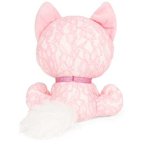 GUND P.Lushes Designer Fashion Pets Jessica Foxy Fox Premium Stuffed Animal Soft Plush, Pink, 6β