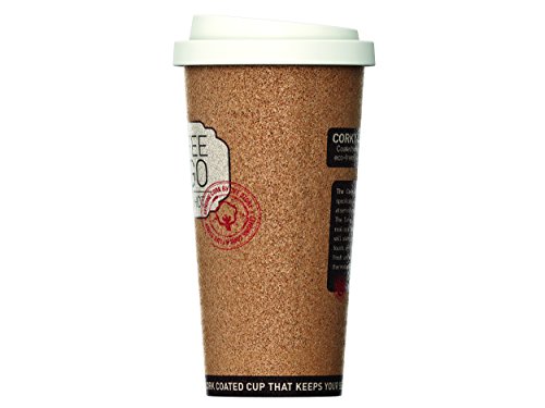 Life Story Corky Cup Reusable 16 oz Insulated Travel Mug Coffee Thermos (2 Pack)