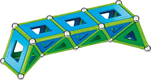 Geomag Classic Panels 114-pc Magnetic Construction Set for Kids Ages 5 and Up | Swiss-Made STEM Educational Toy Made from 100% Recycled Plastic | Screen-Free Activity