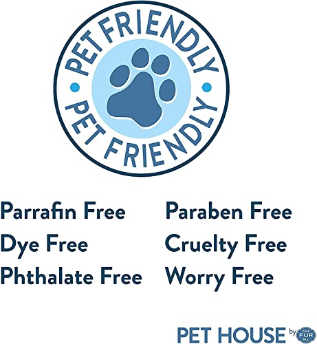 One Fur All - 100% Natural Plant-Based Wax Candle, 30+ Fragrances - Pet Odor Eliminator, Appx 60 Hours Burn Time, Scented Jar Candles β Pet House Candle, (Pack of 1, Fresh Citrus)
