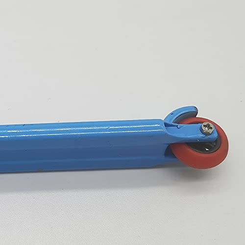 MIKEMENG Finger Scooter with Tools and Shoes Finger Board Accessories - Pack 1 Black Finger Toy for Kids Toy (Blue Scooter)