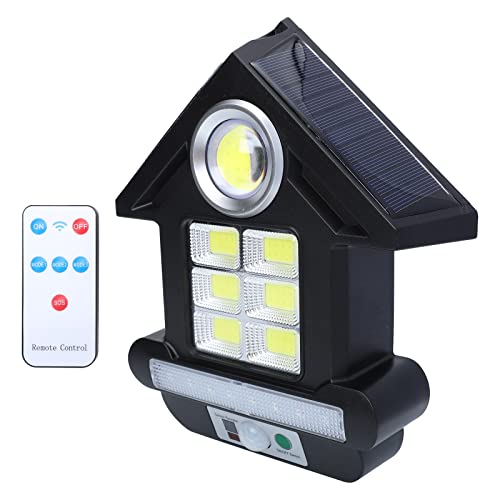 ibasenice 1 Set of Solar Sensor Wall Lamp Outdoor Street Garden Lighting Lamp for Home