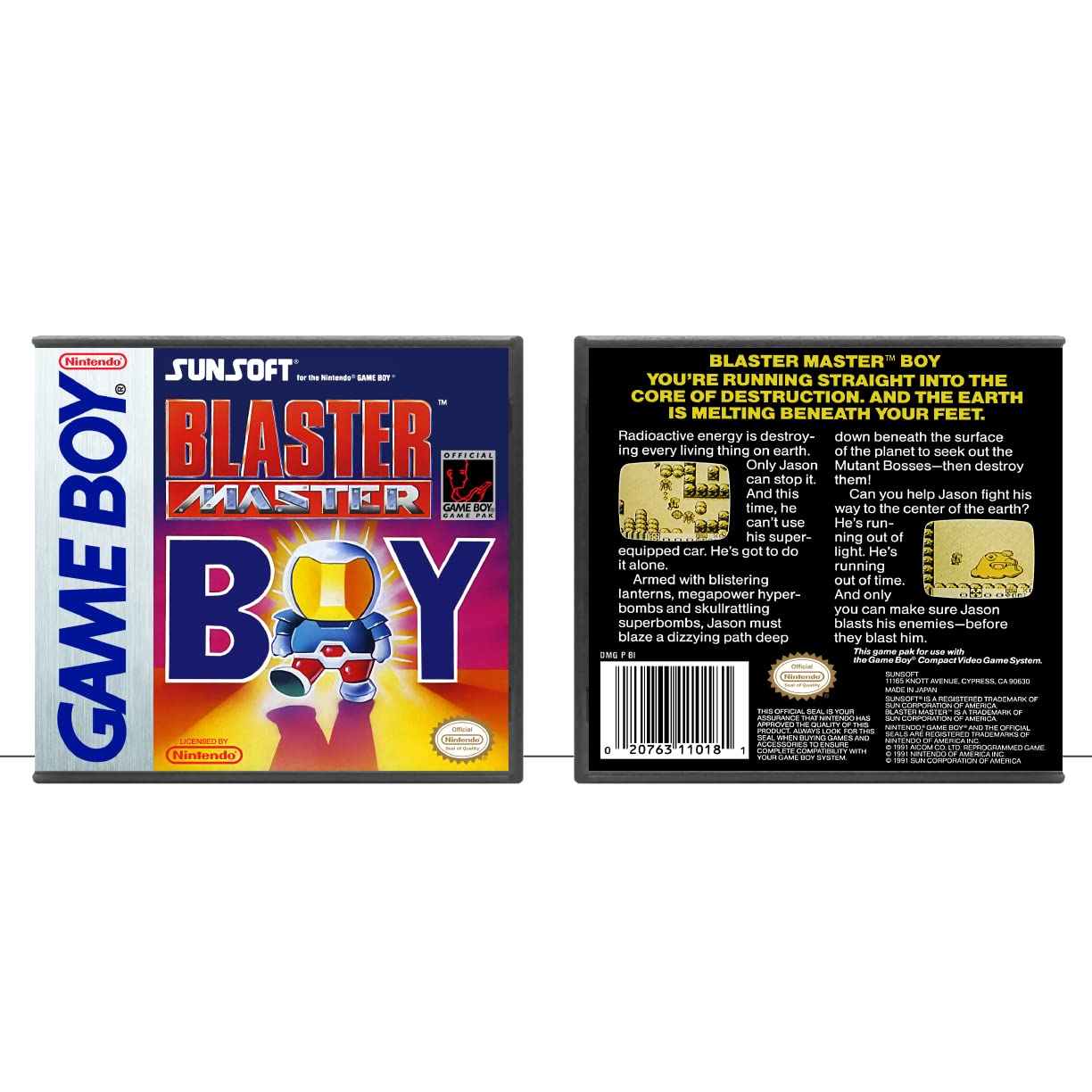 Blaster Master Boy | (GB) Game Boy - Game Case Only - No Game