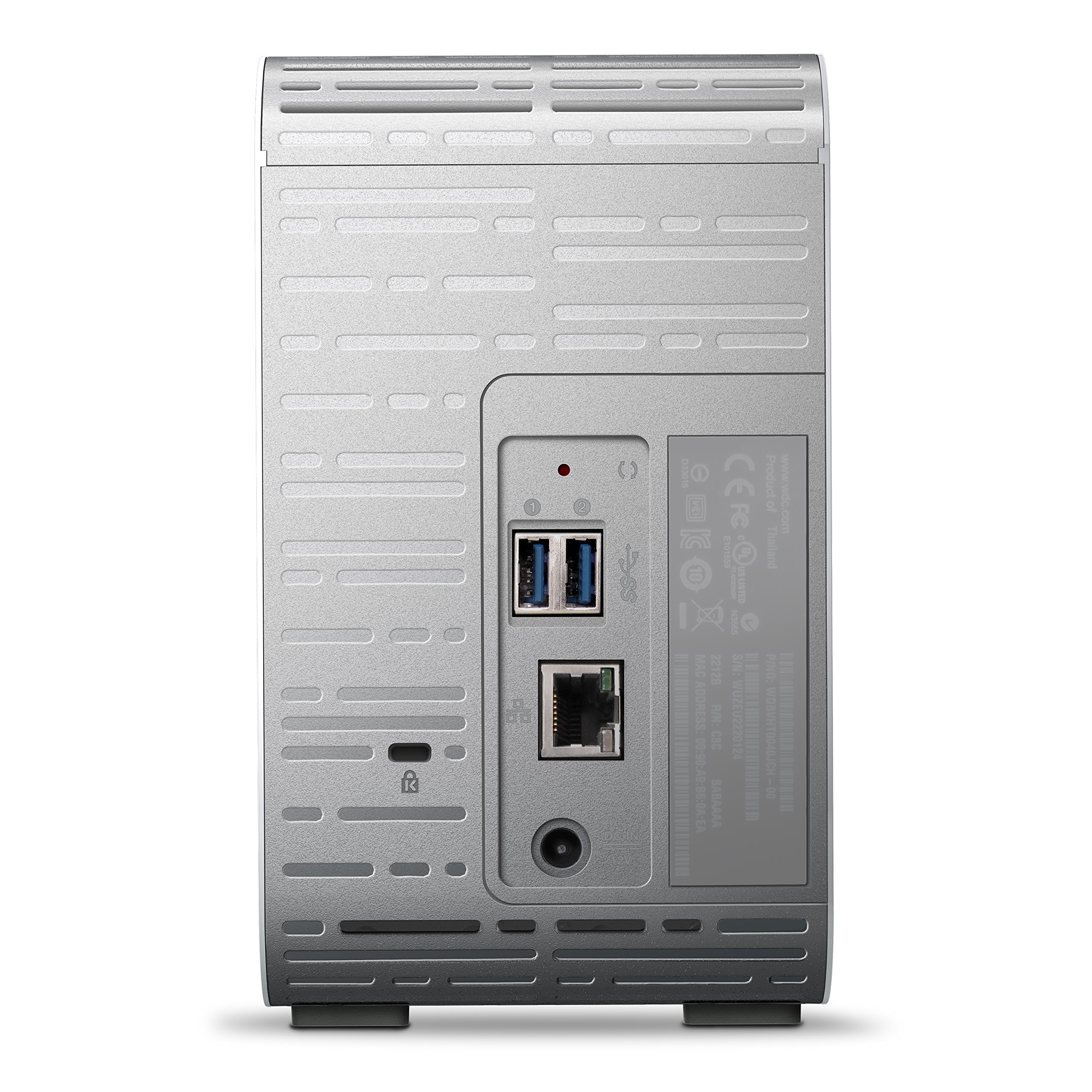 WD 6TB My Cloud Mirror Personal Network Attached Storage - NAS - WDBZVM0060JWT-NESN