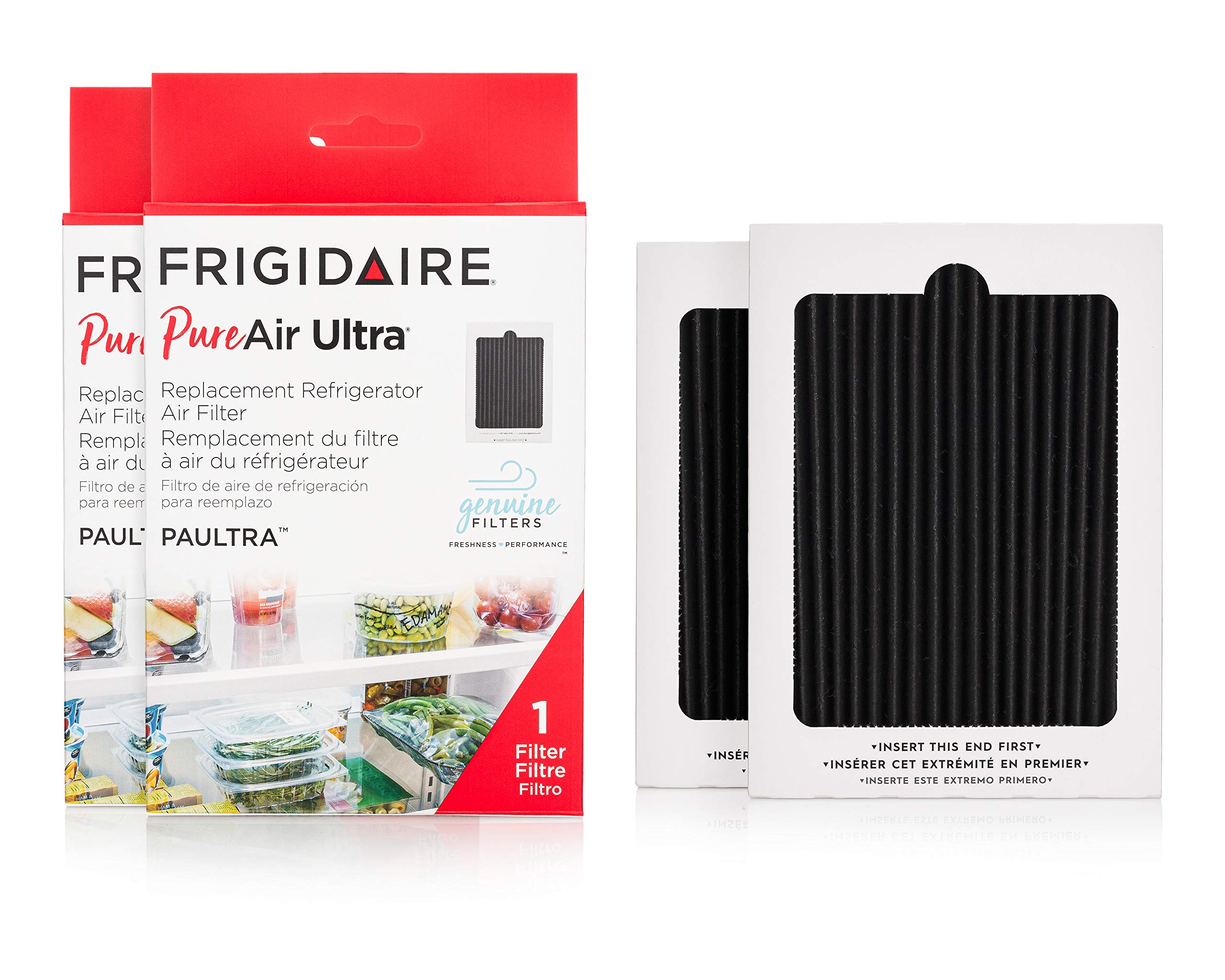 Frigidaire PureAir Ultra Air Filter 2 Pack + Frigidaire Water Filtration Filter
