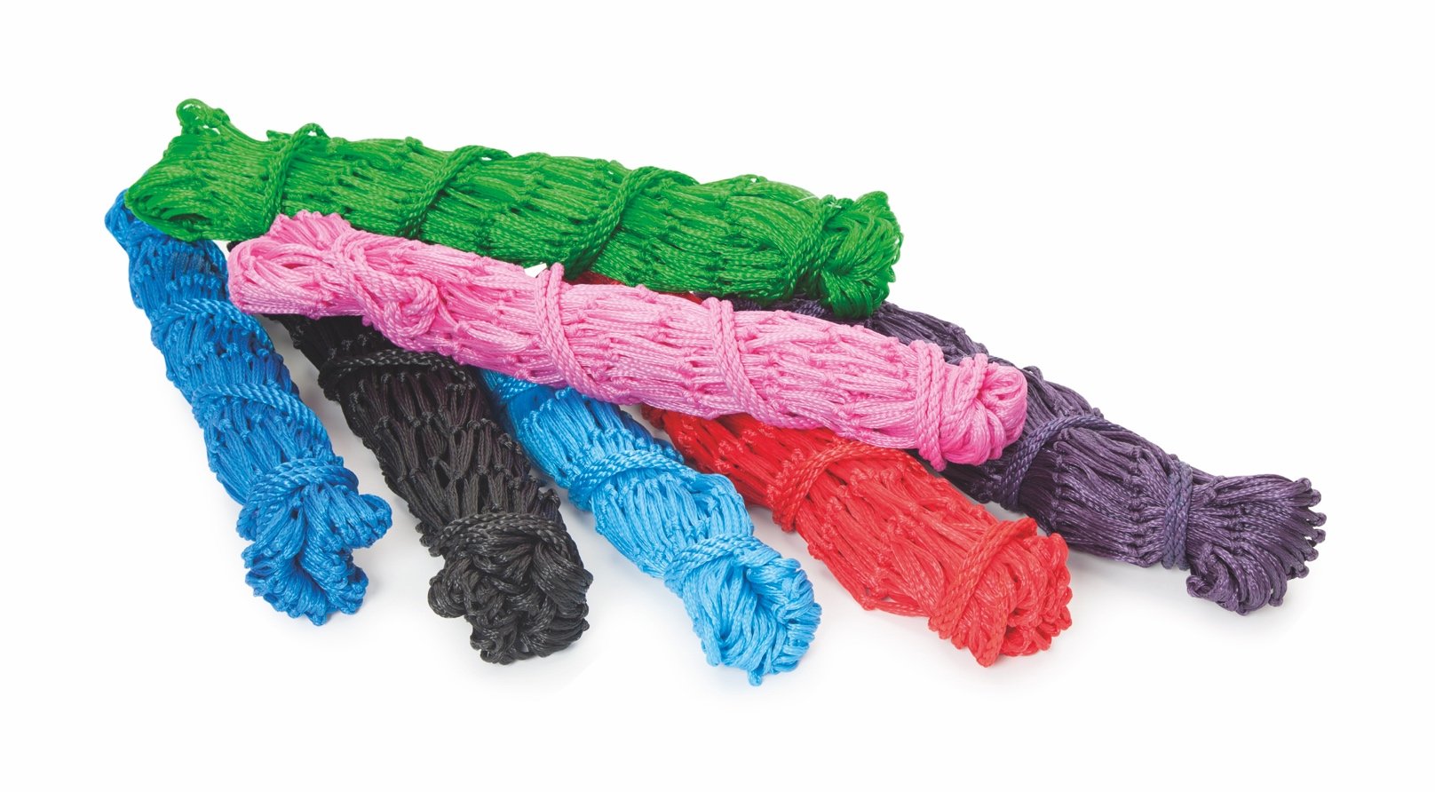 Shires Heavy Duty Hay net 40" with 2" Mesh Holes Green Horse Haylage Feeder Bulk Packs (3 Packs)