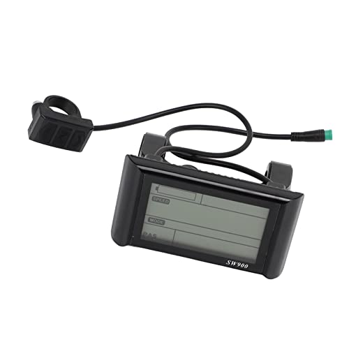 Bike LCD Display Meter, Useful Data ABS Shell Waterproof a Electric Bike Panel for Scooter