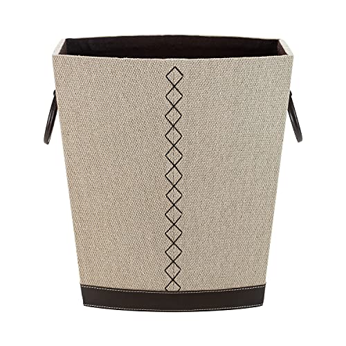 Organize It All Multi-Purpose Basket | Dimensions: 8" x 13.5" x 12" | Open Top | Great Storage | Home Organization | Handles for Easy Movement | Great for Office | Living Room | Beige
