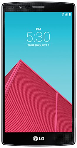 LG G4 US991 Unlocked Smartphone with 32GB Internal Memory, 16 MP Camera and 5.5-Inch IPS Quantum Display for GSM and CDMA (Black Leather)