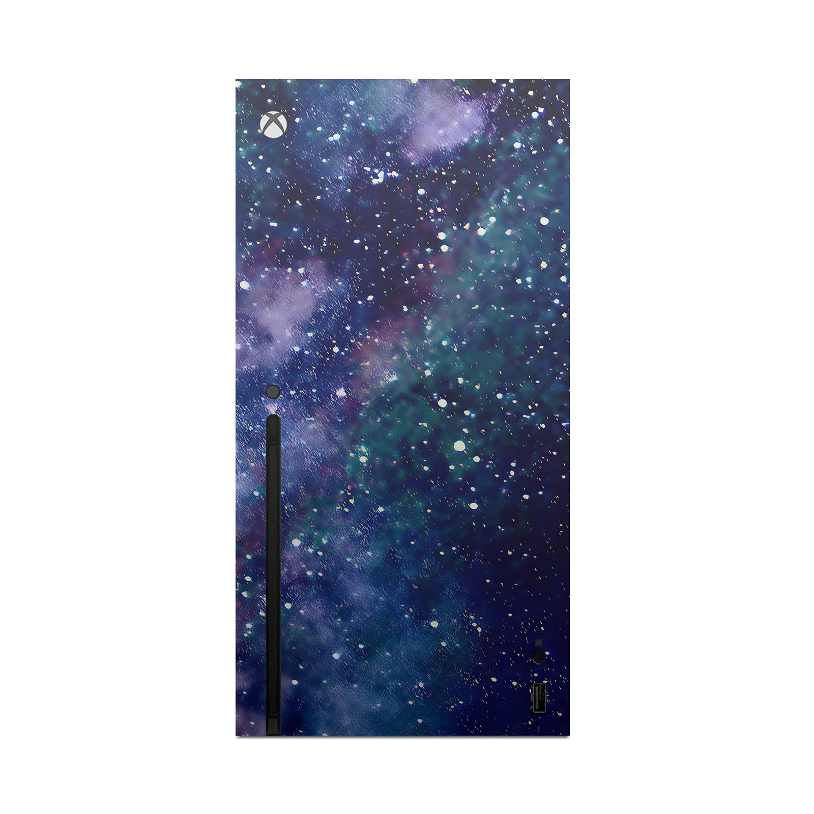 Head Case Designs Officially Licensed Cosmo18 Milky Way Art Mix Matte Vinyl Sticker Gaming Skin Case Cover Compatible with Xbox Series X Console