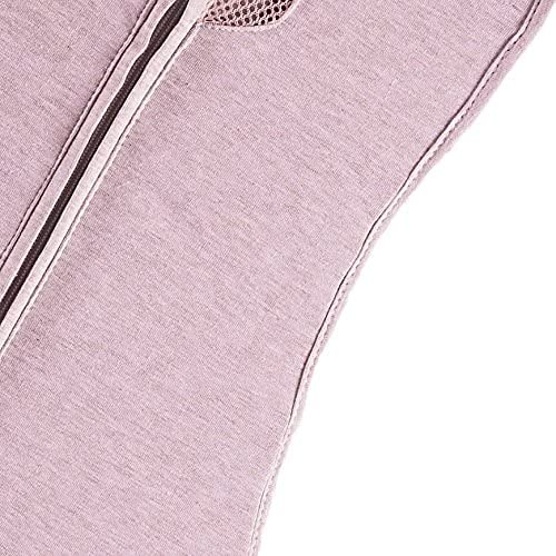 Woombie Air Nursery Swaddling Blanket - for Babies Up to 3 Months - Vented (Pink Posey, 5-13 lbs)