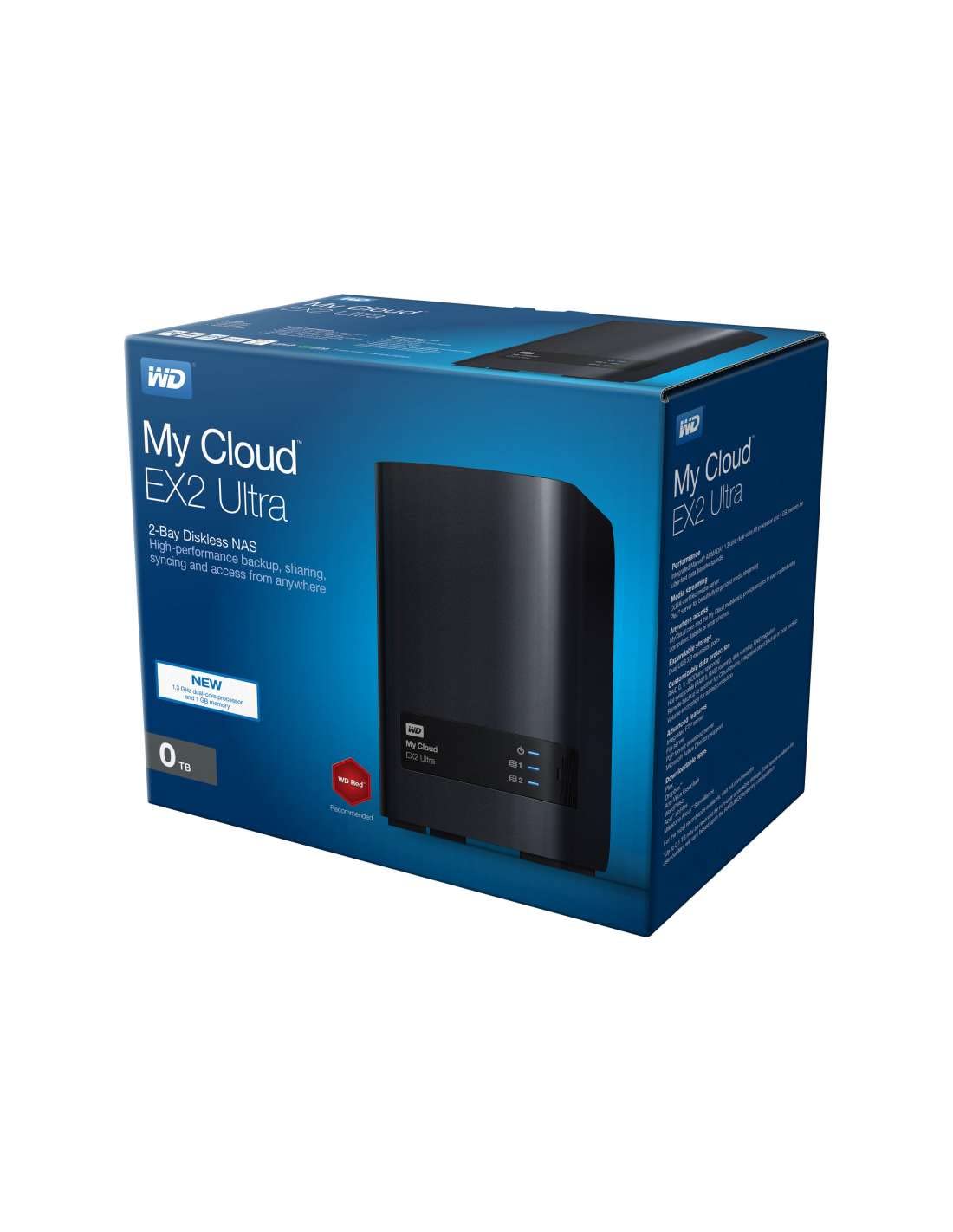 WD My Cloud EX2 Ultra - Black, Diskless